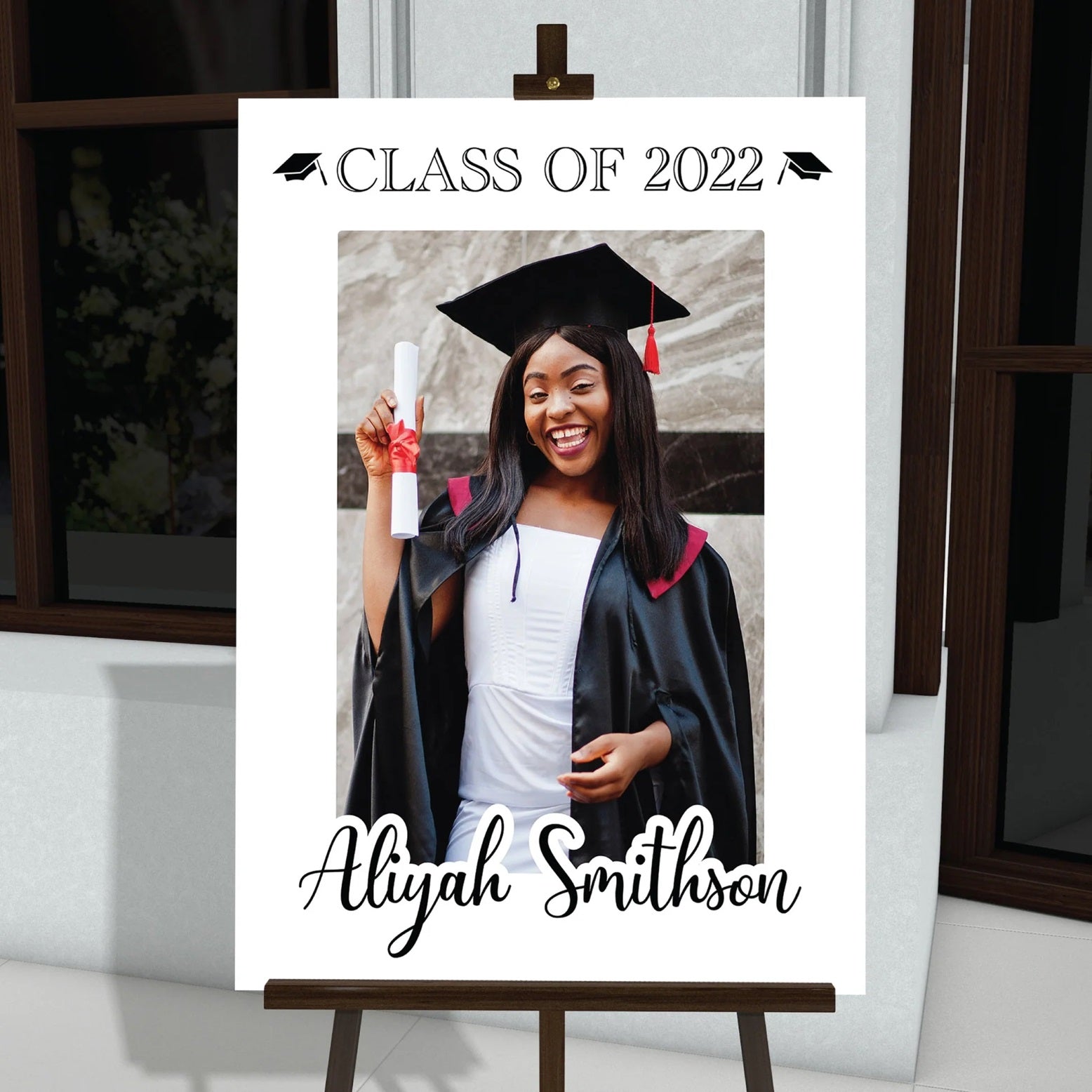 Graduation Signs, Archways & Photo Walls | Custom Print STL – Party ...
